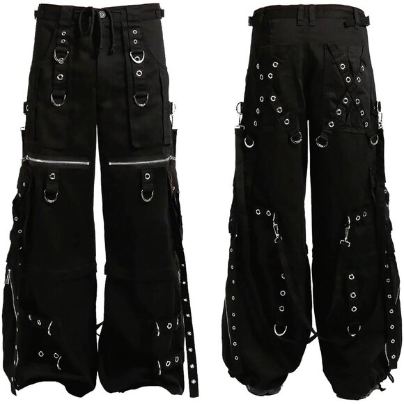 Dark Rock | Pants | Gothic Jeans Apocalyptic Black Punk Rock Emo Trip ...
